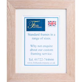 Large Oak Picture Frame by Frith and Company